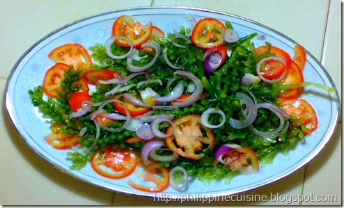 Filipino Cuisine: Ar-Arosip (Lato, Sea Weeds)